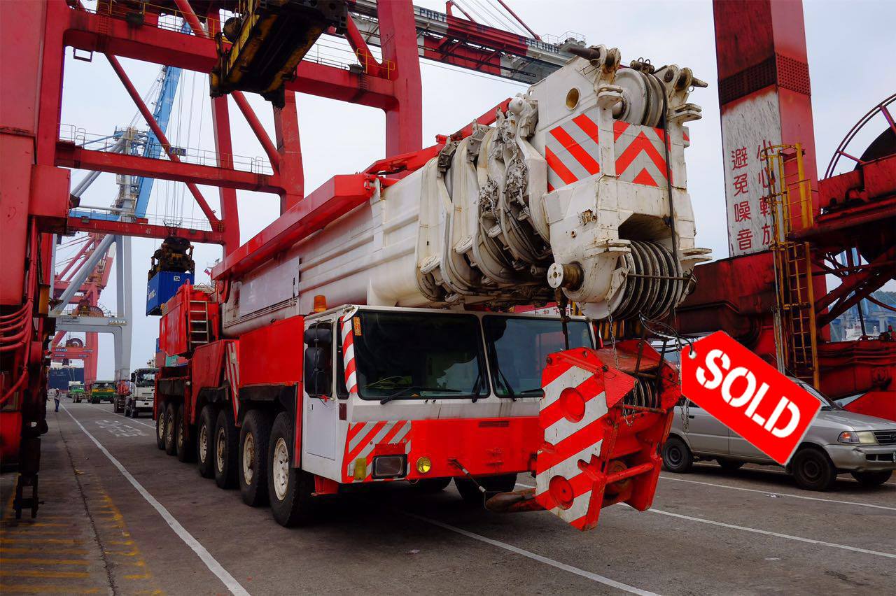 Terex Demag ac1200 sold - 欣安益國際有限公司